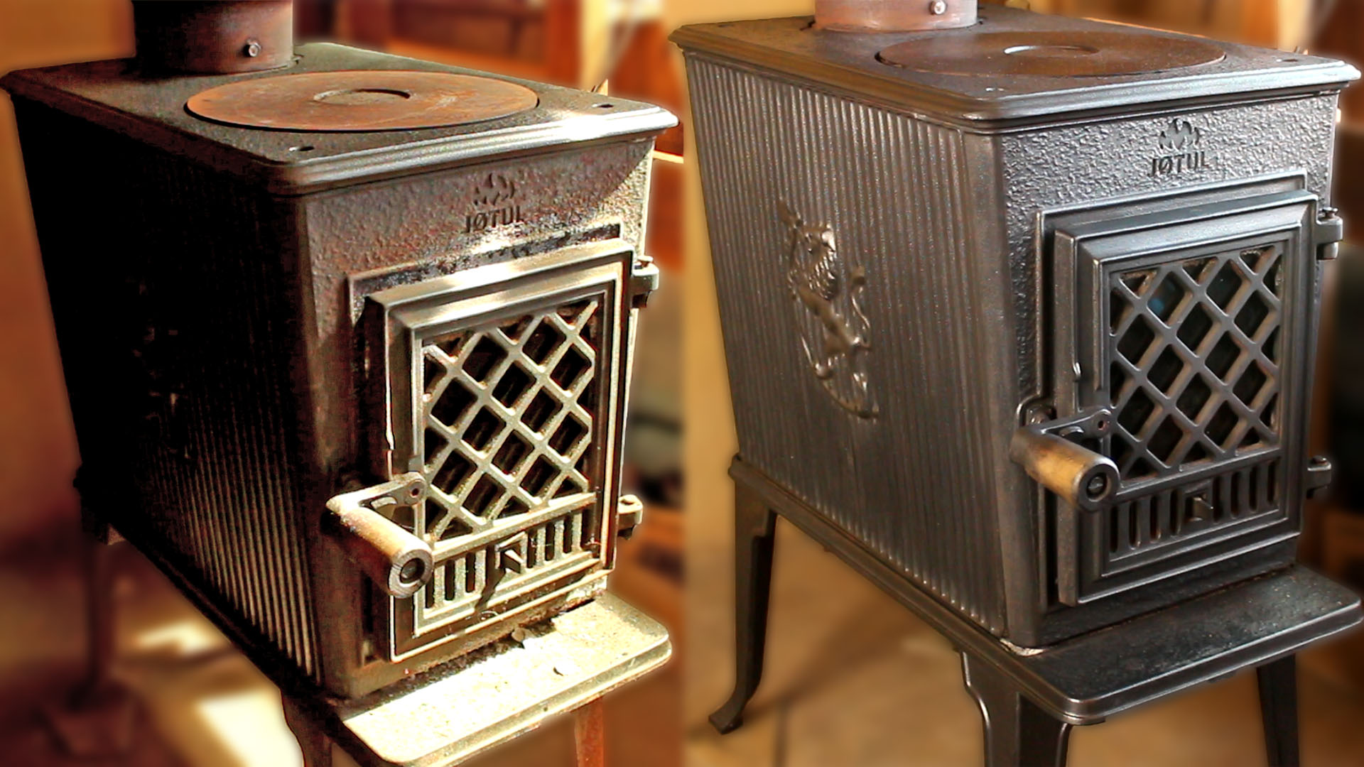 Incredible Rusty Wood Stove Transformation and Renewal – Sustainable ...